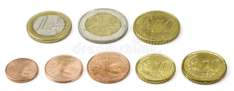 Euro cent stock photo. Image of isolated, change, euro - 218946394