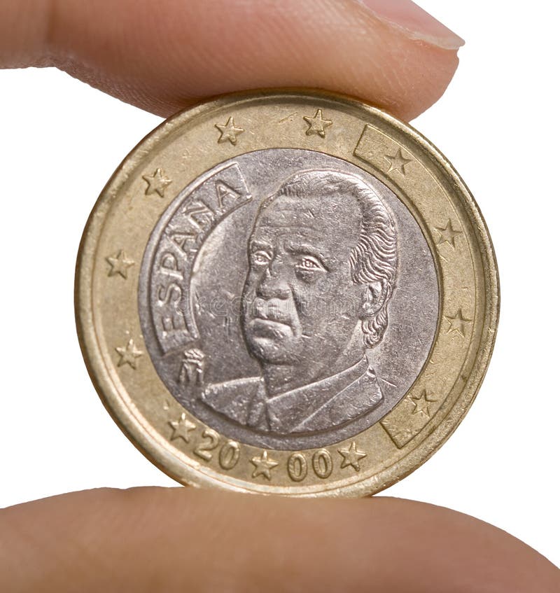 Euro coin stock image. Image of union, savings, euros - 2975237