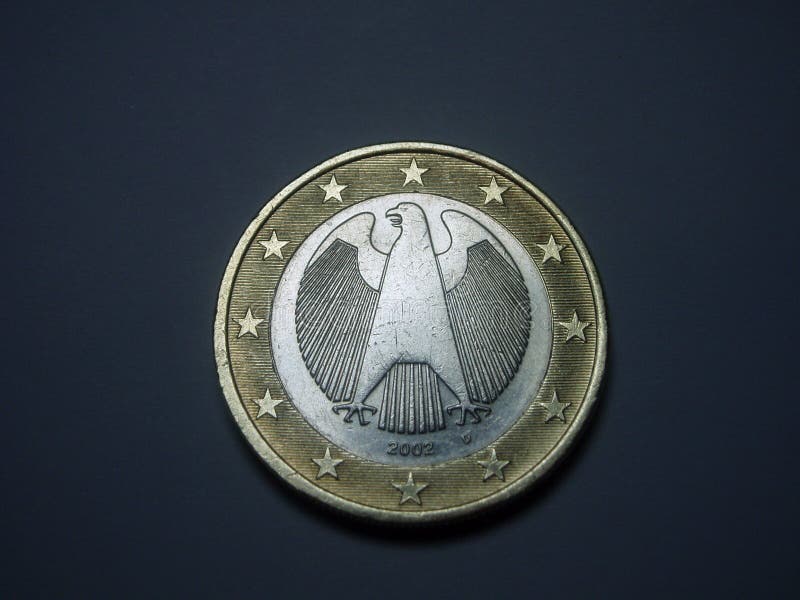 Euro coin stock image. Image of coinage, coins, round, banking - 601463