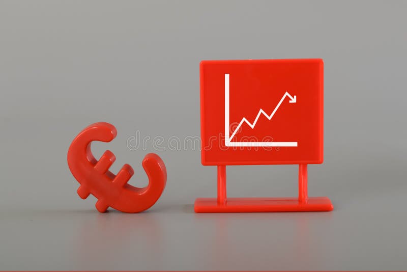 Graph decrease stock image. Image of crash, graph, coins - 23046723