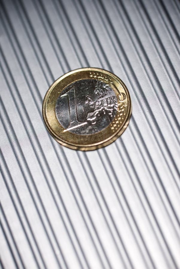 Euro coin view stock photo. Image of close, money, forgery - 140412302