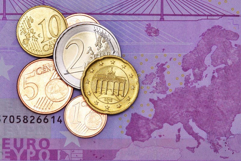 Euro Coins stock image. Image of eurocurrency, coins - 83888739
