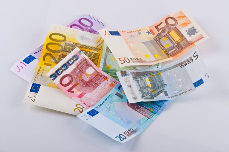 Euro collection stock image. Image of banknote, crisis - 24489805