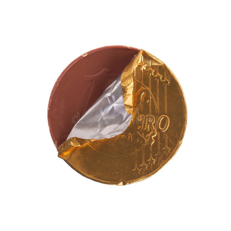 Euro Currency, Chocolate Coins Stock Image - Image of currency ...