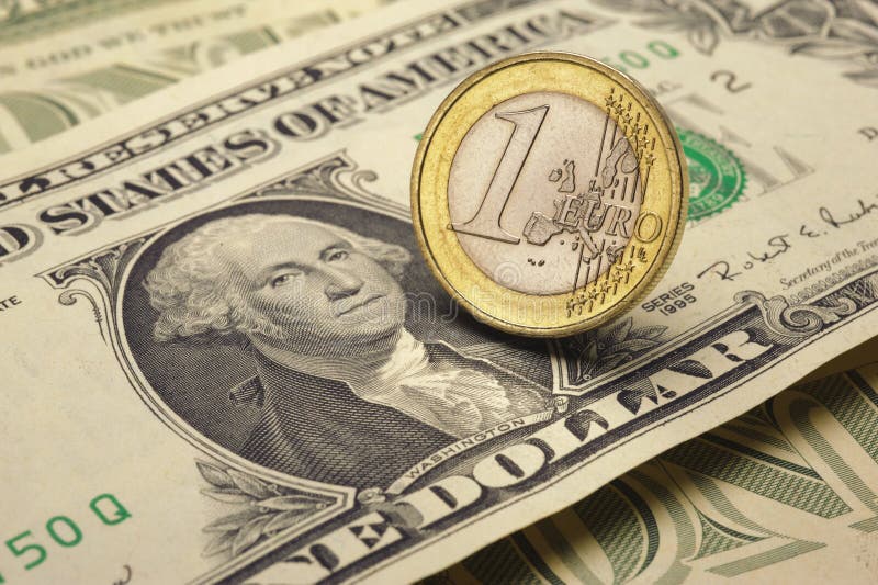 Euro and dollar stock image. Image of european, money - 19645783