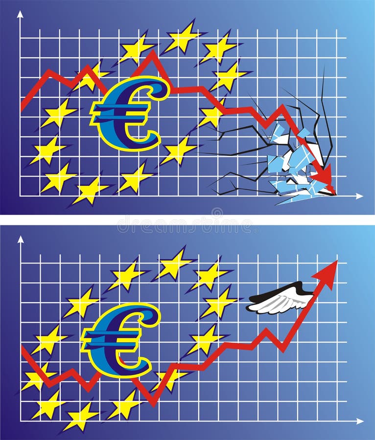 Euro exchange rate stock vector. Illustration of euro - 16699956