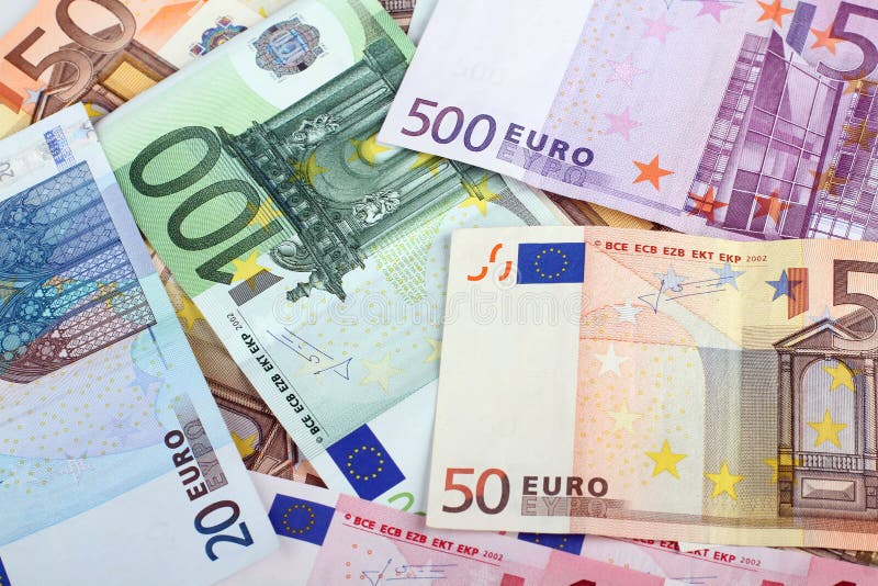 Euro geld stock afbeelding. Image of financiën, verlies - 26084161