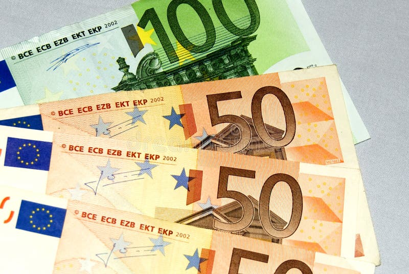 Euro geld stock foto. Image of europees, rekening, rekeningen - 7713254