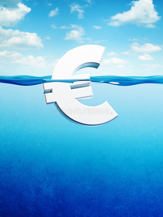 Afloat Euro Symbol Stock Illustrations – 12 Afloat Euro Symbol Stock ...