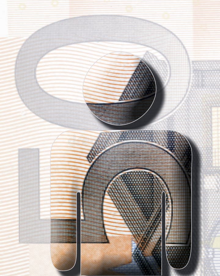Euro banking system stock illustration. Illustration of works - 4903990