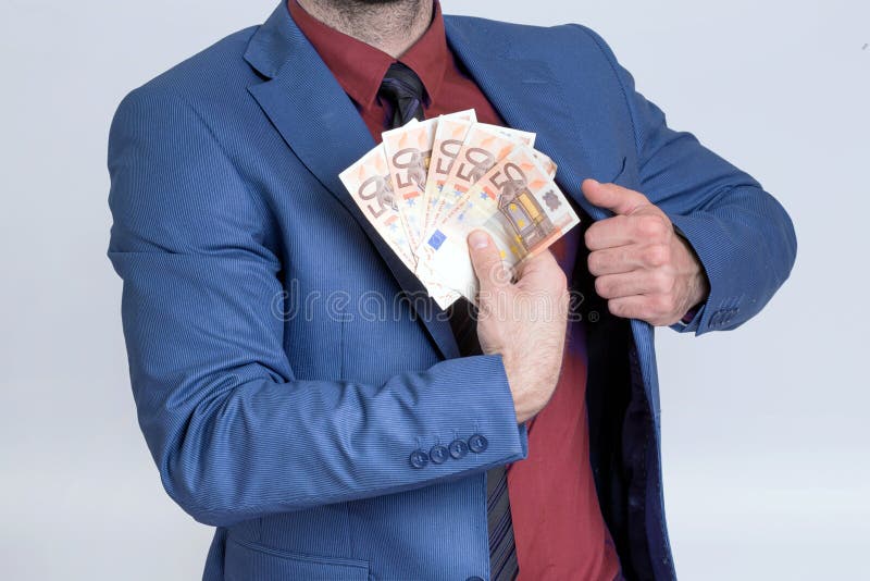 Euro man stock image. Image of investment, hand, boss - 66365919
