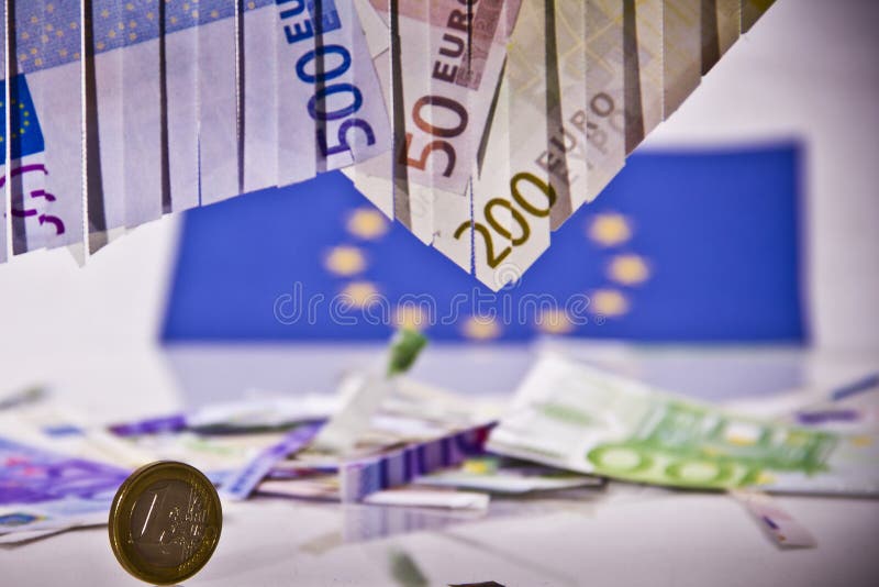 EURO / Money stock image. Image of damage, finance, currency - 28093971