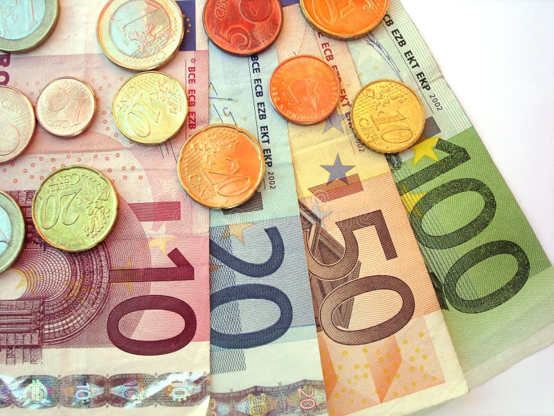 Euro money stock photo. Image of sell, euro, colorful - 9572156