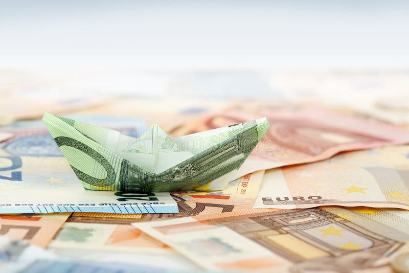 Money boat stock image. Image of money, lottery, currency - 9236893