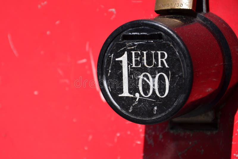 1 euro money-box stock image. Image of currency, macro - 33776815