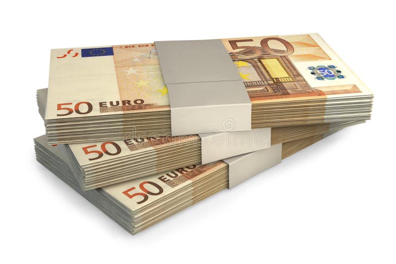 Euro money notes stock illustration. Illustration of european - 26236160