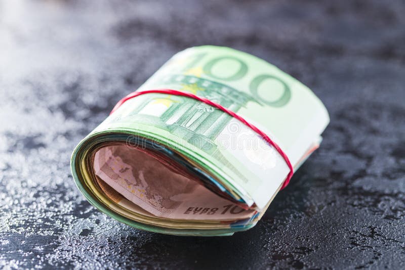 Euro Money. Paper Banknotes Stock Image - Image of economy, note: 120910315