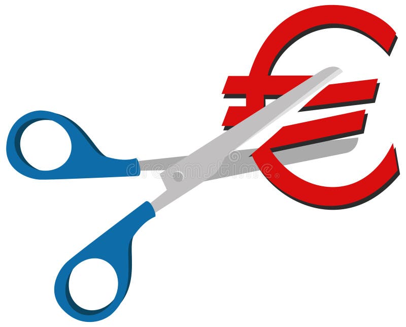 Euro Money Sale Image stock vector. Illustration of currency - 18355539