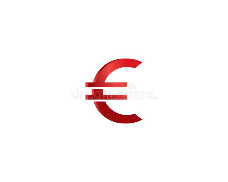 Euro Money Symbol Illustration Stock Vector - Illustration of financial ...