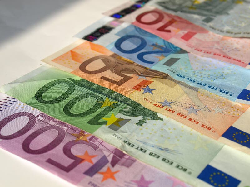 Euro note stock photo. Image of euro, european, banknotes - 13580182
