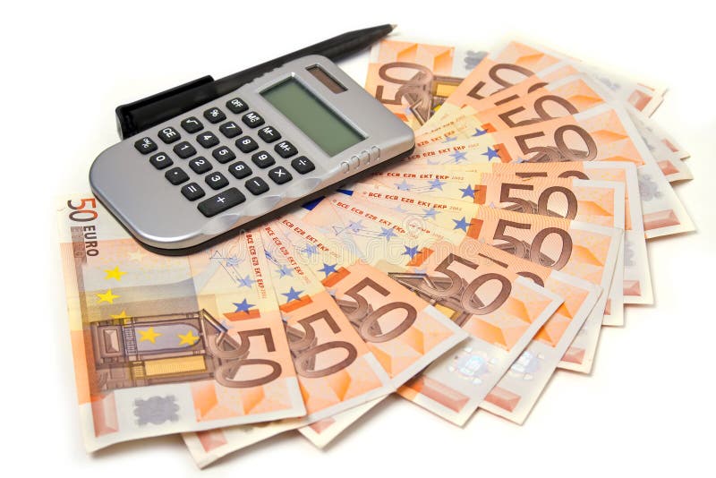 50 Euro Note Fan Shaped Calculator Stock Photos - Free & Royalty-Free ...