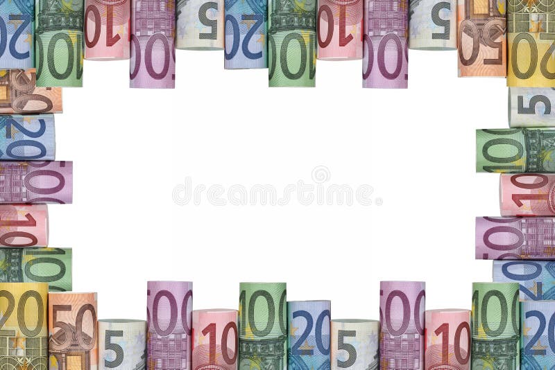Euro notes frame stock photo. Image of banknotes, frame - 35414362