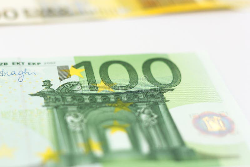 100 Euro notes money stock image. Image of hard, include - 59791203