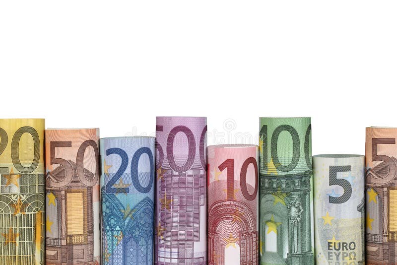 Euro Notes Frame with Copy Space Stock Photo - Image of copyspace, cash ...