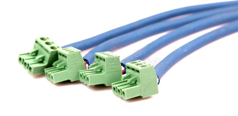 Euro plug cables stock image. Image of plugs, branded - 24684221