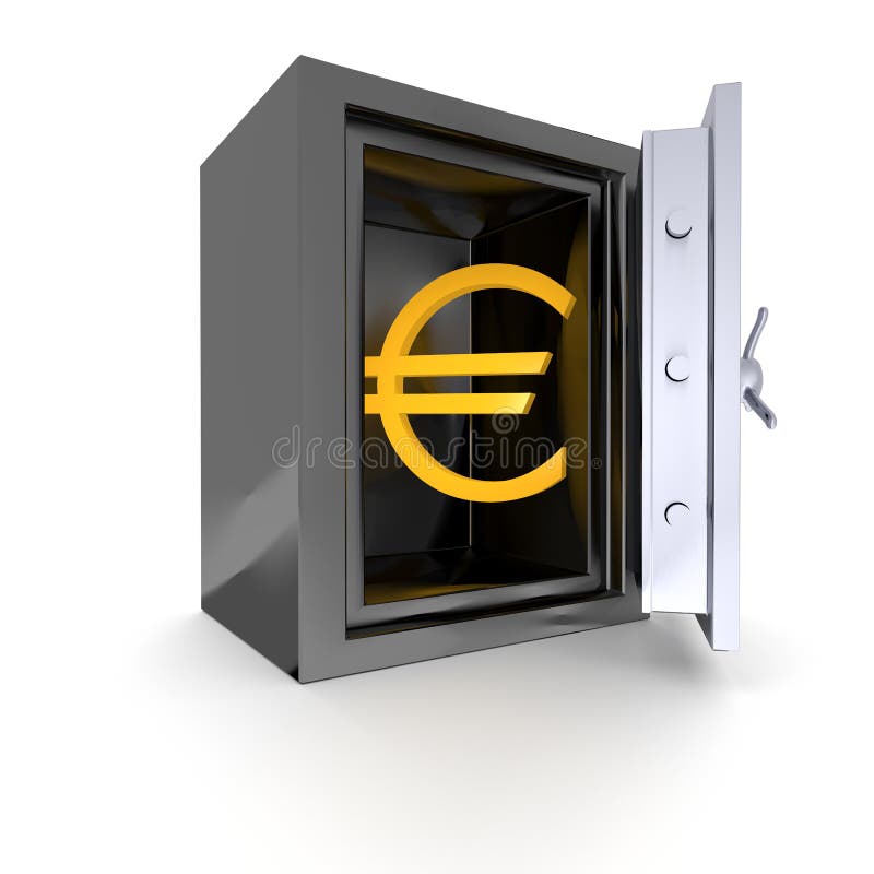 Euro stock illustration. Illustration of metal, account - 32142112