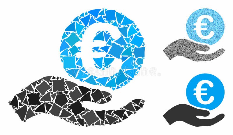 Euro Salary Vibration Vector Mesh 2D Model and Triangle Mosaic Icon ... Euro Salary Vibration Vector Mesh 2D Model and Triangle Mosaic Icon ...