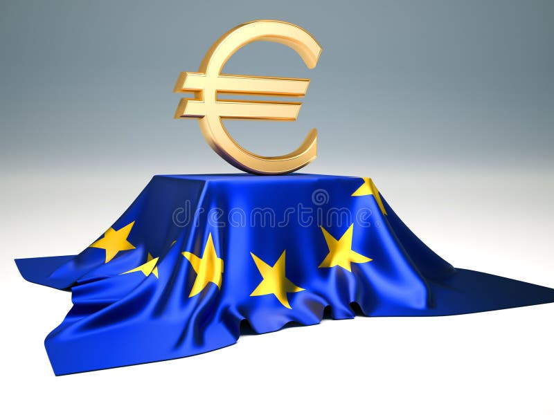 Euro sign stock illustration. Illustration of finance - 11657077