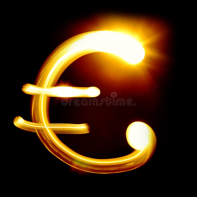 Euro Sign Outside European Central Bank Stock Photo - Image of ...