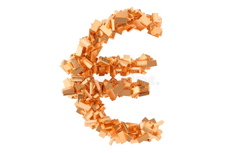 Golden Font Euro Sign Stock Illustrations – 332 Golden Font Euro Sign ...