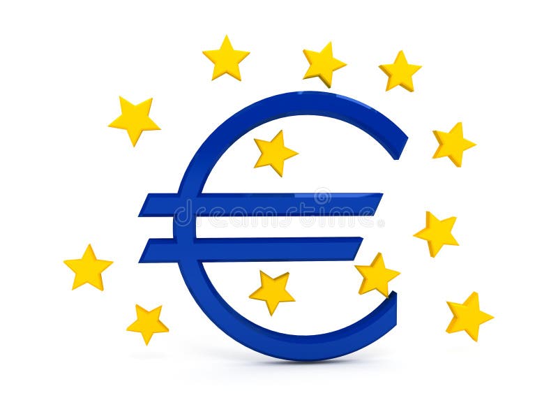 Europa sign stock illustration. Illustration of blue, yellow - 809710