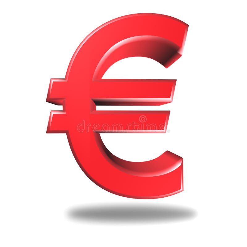Euro Sign stock illustration. Illustration of economy - 100835646