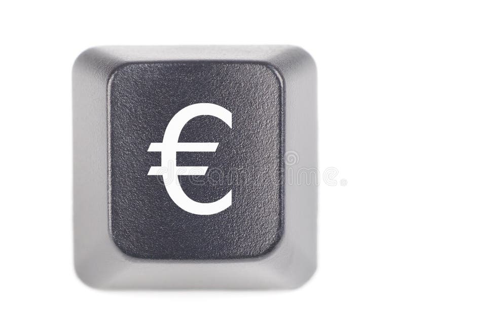 Euro sign symbol stock photo. Image of computer, typing - 11547816