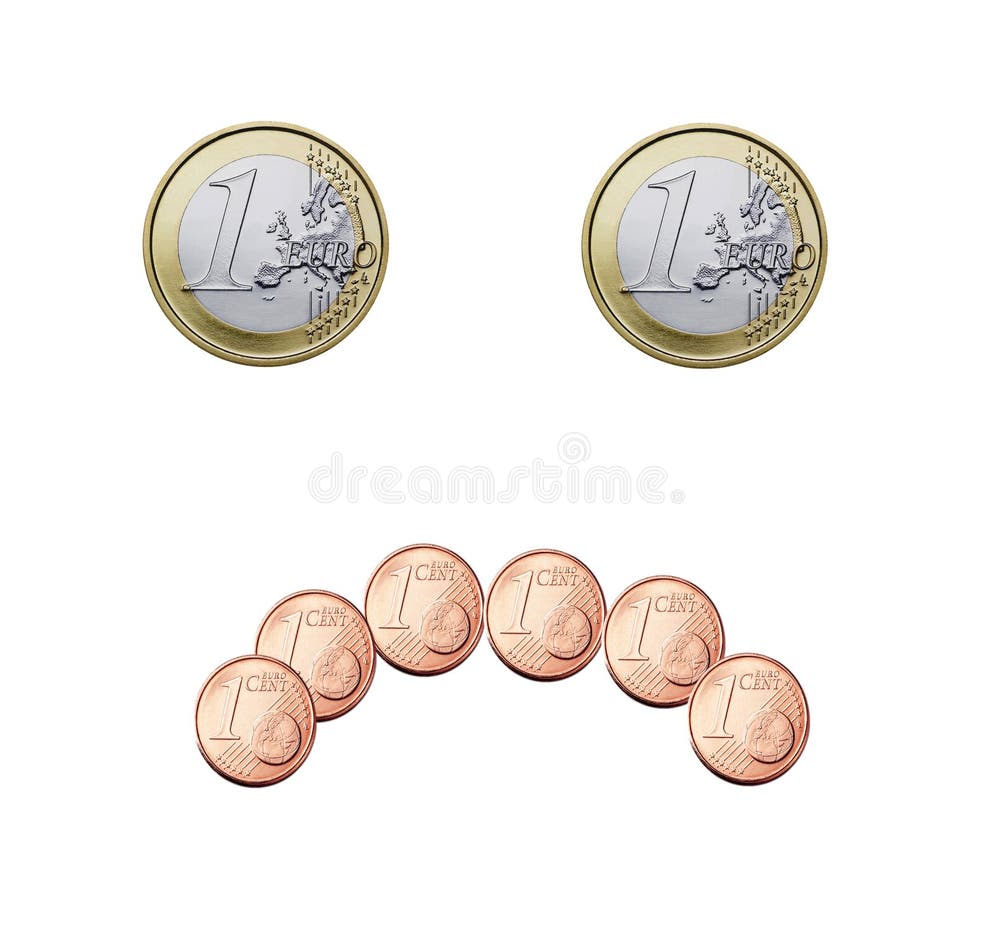 Smiley Euro Coin Stock Illustrations – 27 Smiley Euro Coin Stock ...