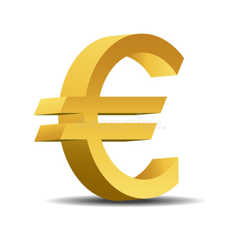 Euro symbol - Illustration stock illustration. Illustration of euro ...