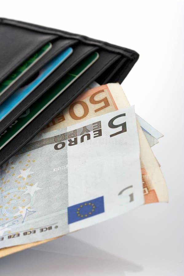 Euro and wallet stock photo. Image of finance, european - 3983624