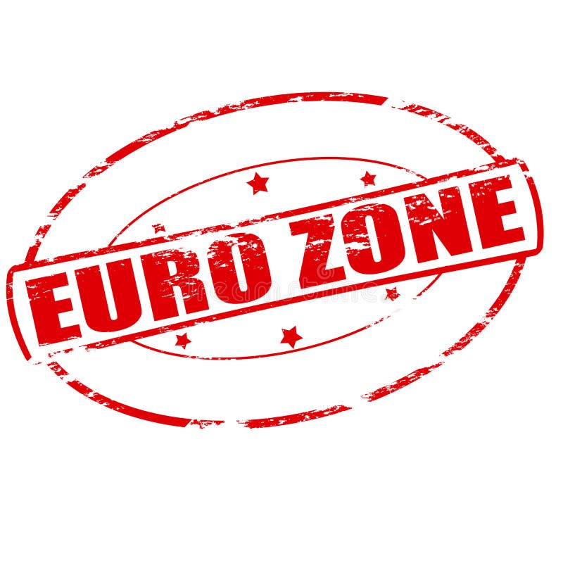 EU and the Euro zone stock illustration. Illustration of countries ...