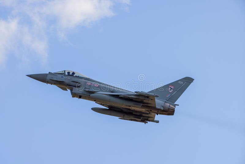 Eurofighter Typhoon in Flight: Speed and Precision Editorial ...