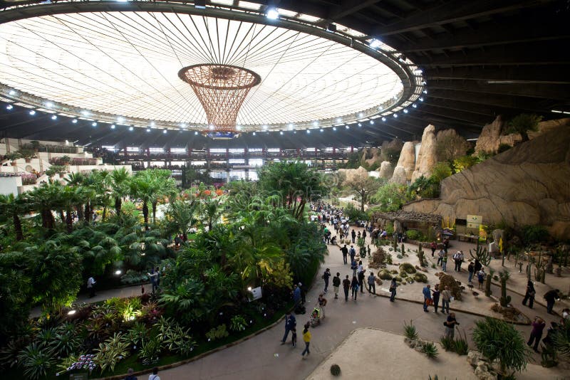 Euroflora 2011 - a Panoramic View of the Fair Editorial Photo - Image ...