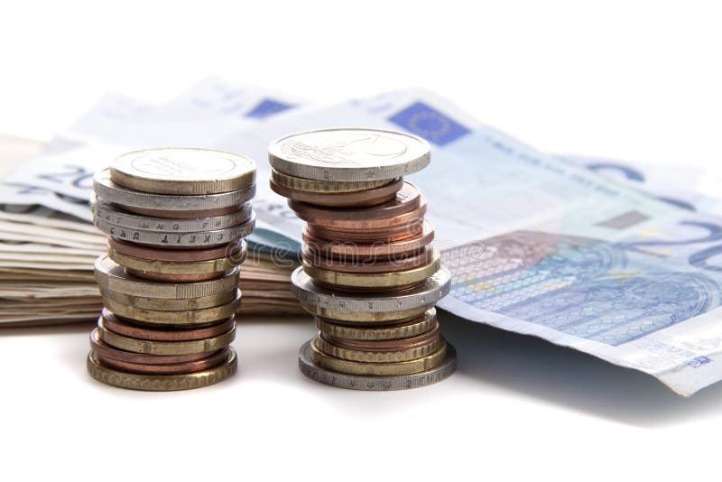 Eurogeld stockfoto. Bild von investition, international - 23433526