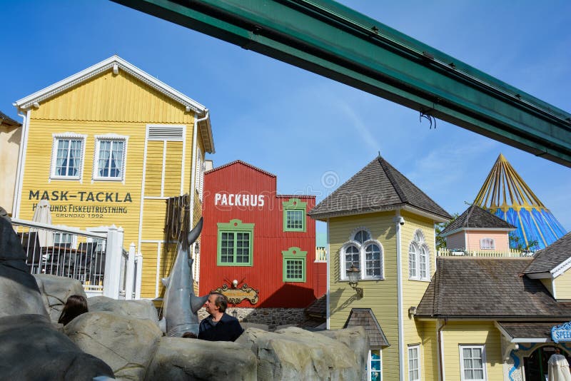 Europa Park, Rust, Germany, April 20. 2022 - Buildings and Facades in ...