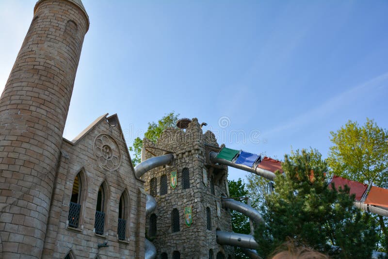 Europa Park, Rust, Germany, April 20th 2022 - Ride Attractions in the ...