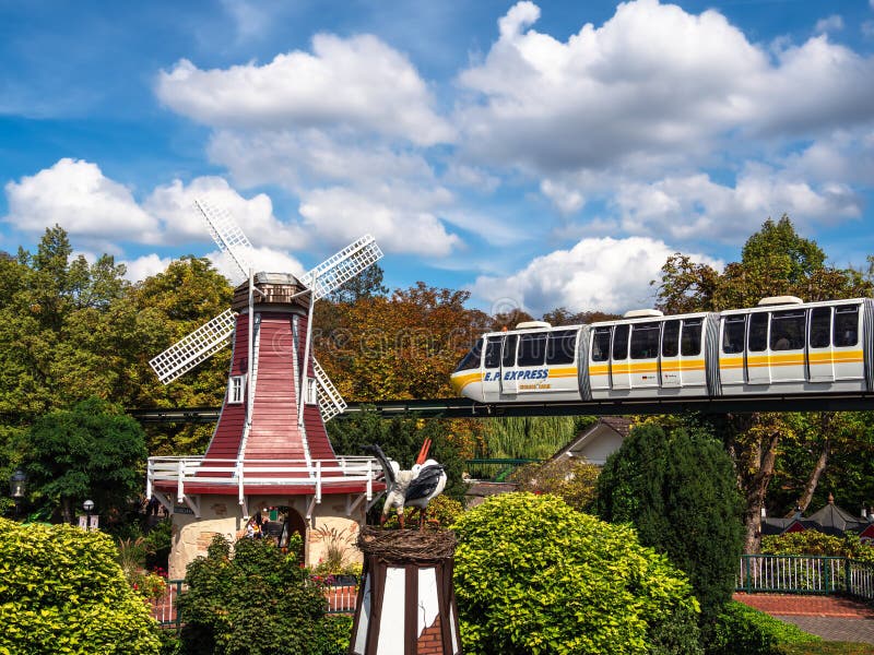 Europa park, Rust, Germany editorial image. Image of tourism - 256781745