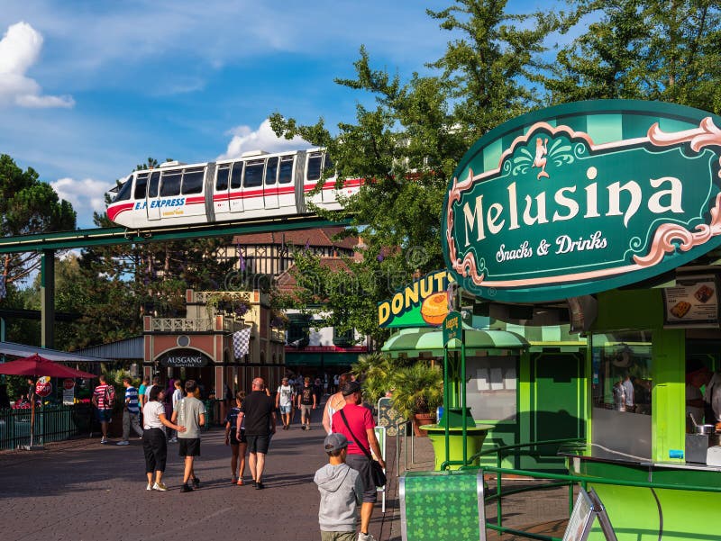 Europa park, Rust, Germany editorial photo. Image of holiday - 256788386