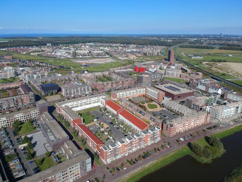 Europakwartier, Almere Poort Foto de archivo editorial - Imagen de ...