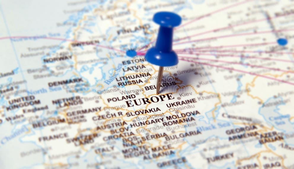 Europe stock photo. Image of cartography, border, destination - 20038460
